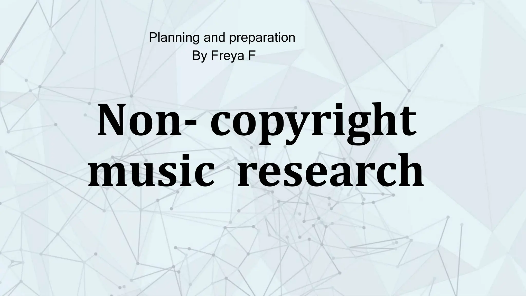 non-copyright music research.pptx powerpoint | PPTX
