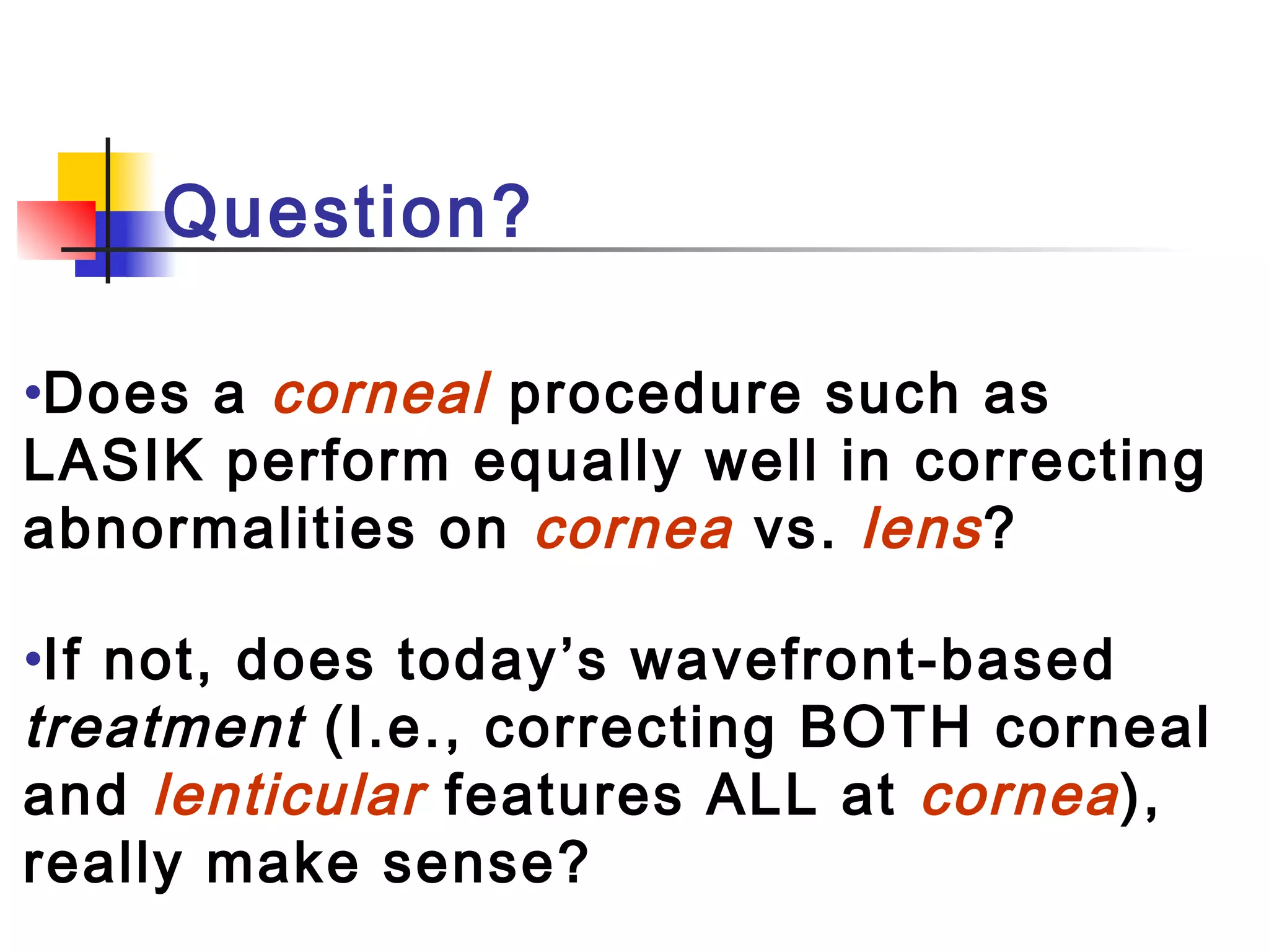Non corneal astigmatism | PPT