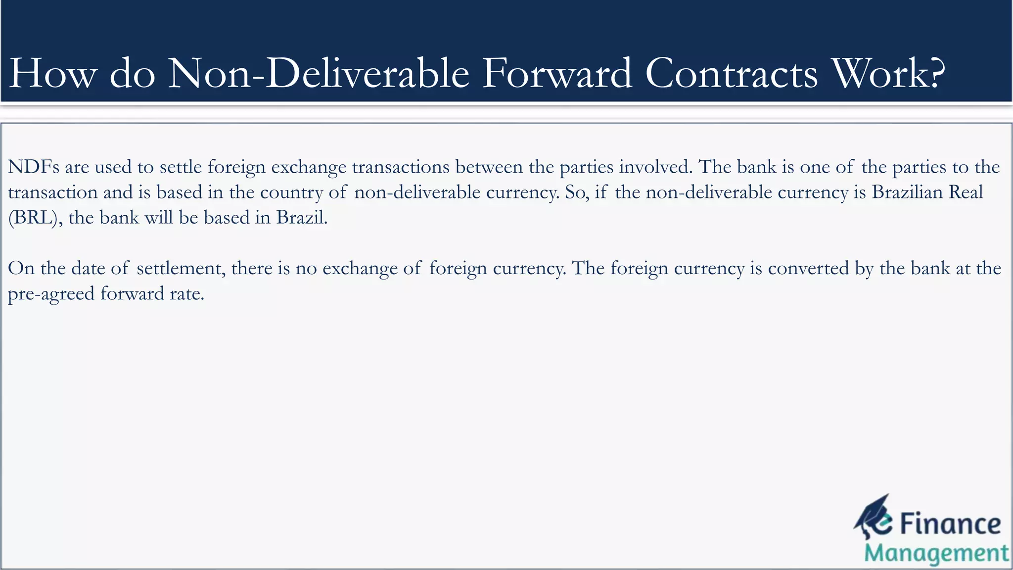 Non Deliverable Forward | PPTX