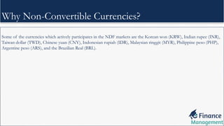 Non Deliverable Forward | PPTX