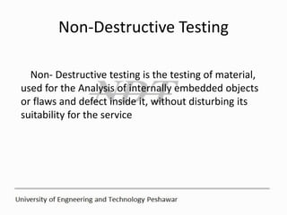 Non destructive testing_Concrete | PDF | Civil Engineering Industry ...