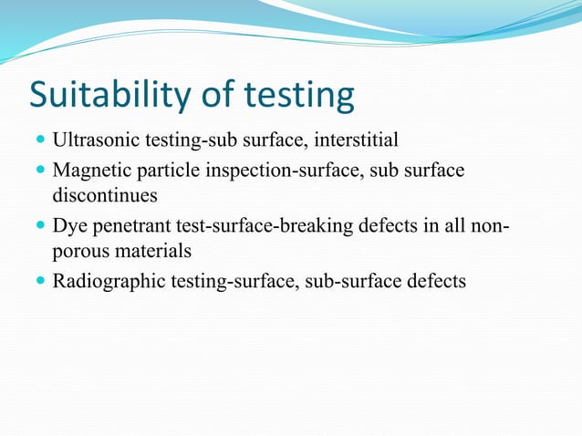 Non destructive testing in civil engineering | PPTX