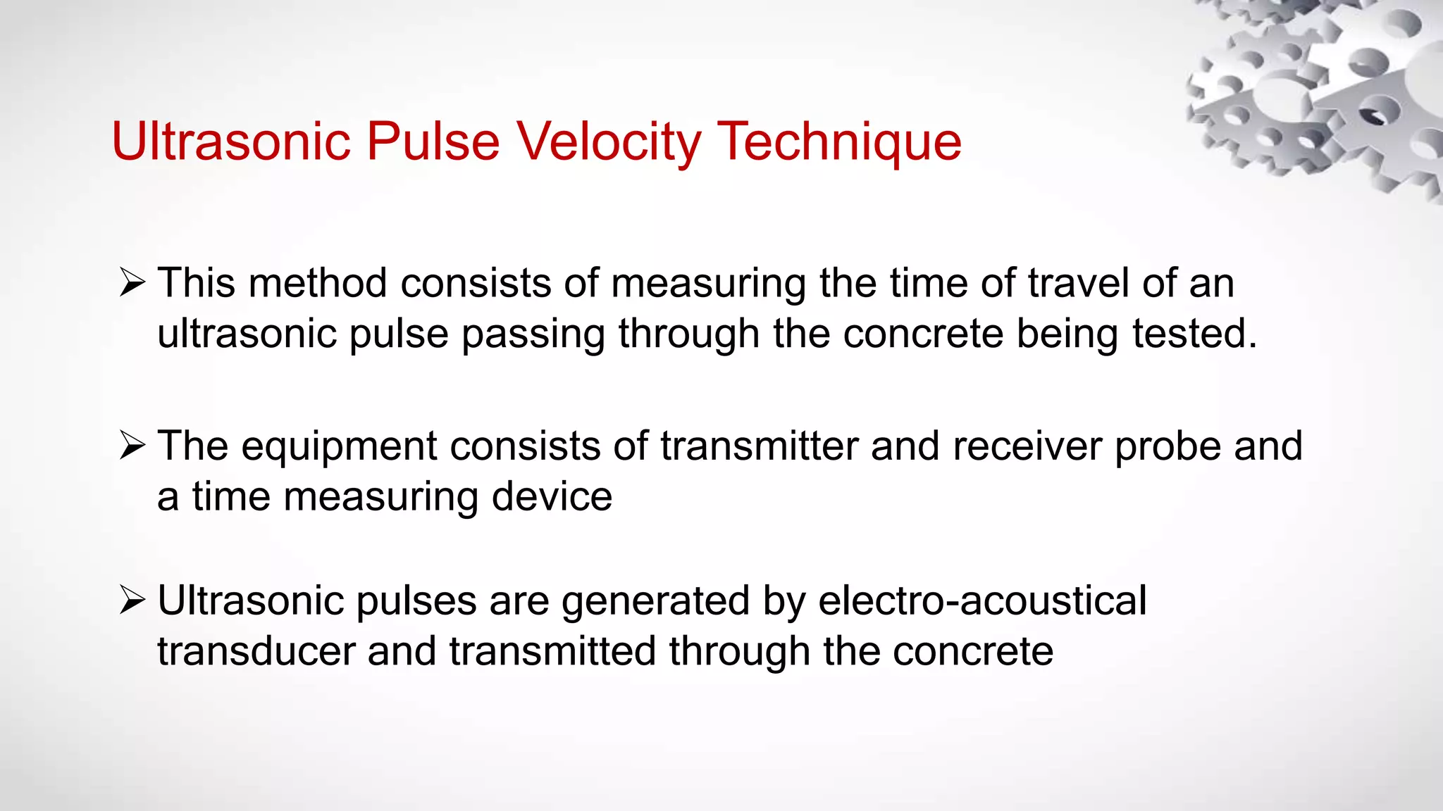 Non Destructive Testing Methods Pptx
