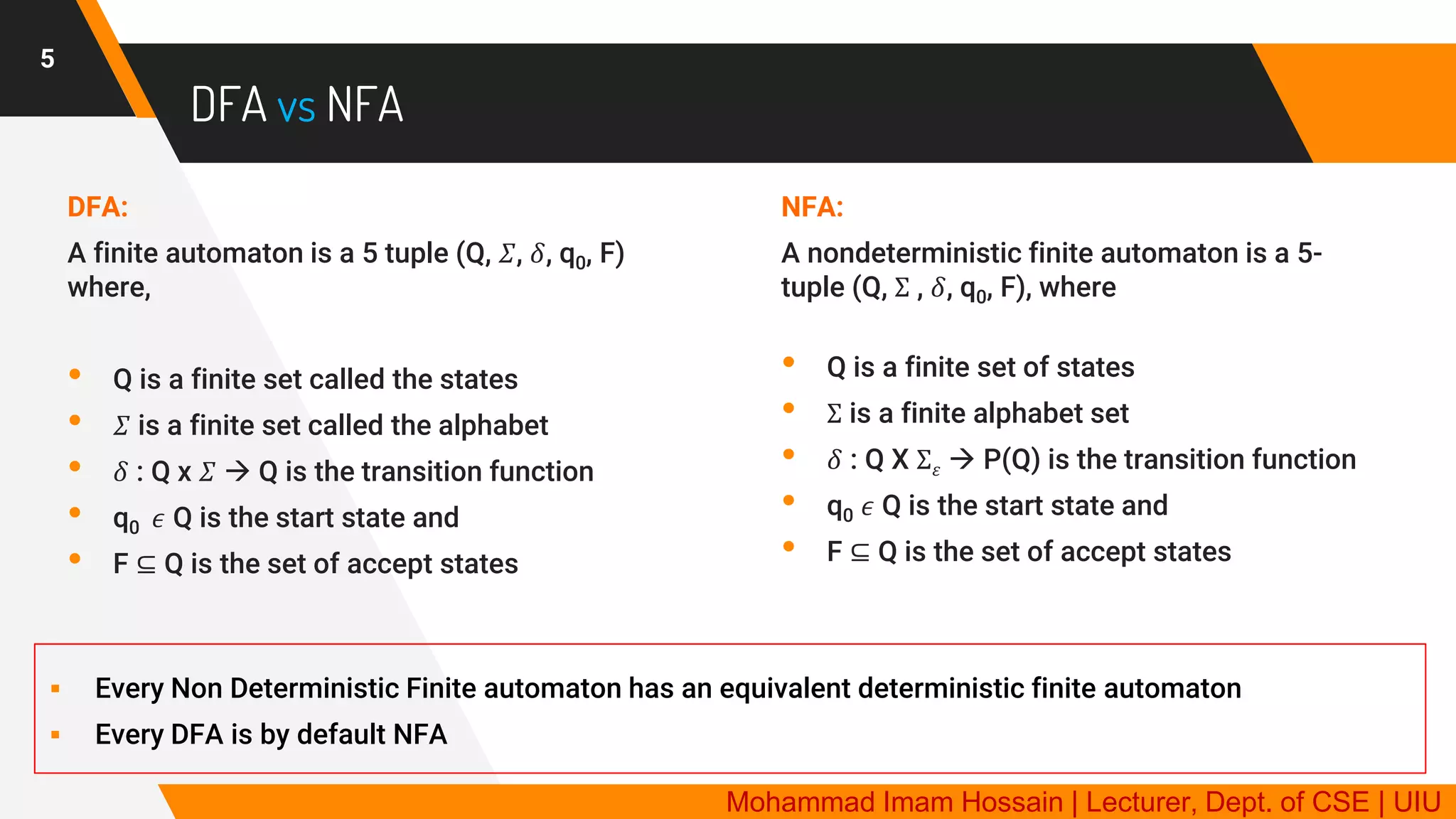 Toc 4 Non Deterministic Finite Automata Ppt 3832