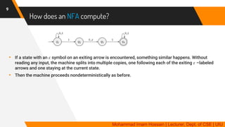 TOC 4 | Non-deterministic Finite Automata | PDF | Programming Languages ...