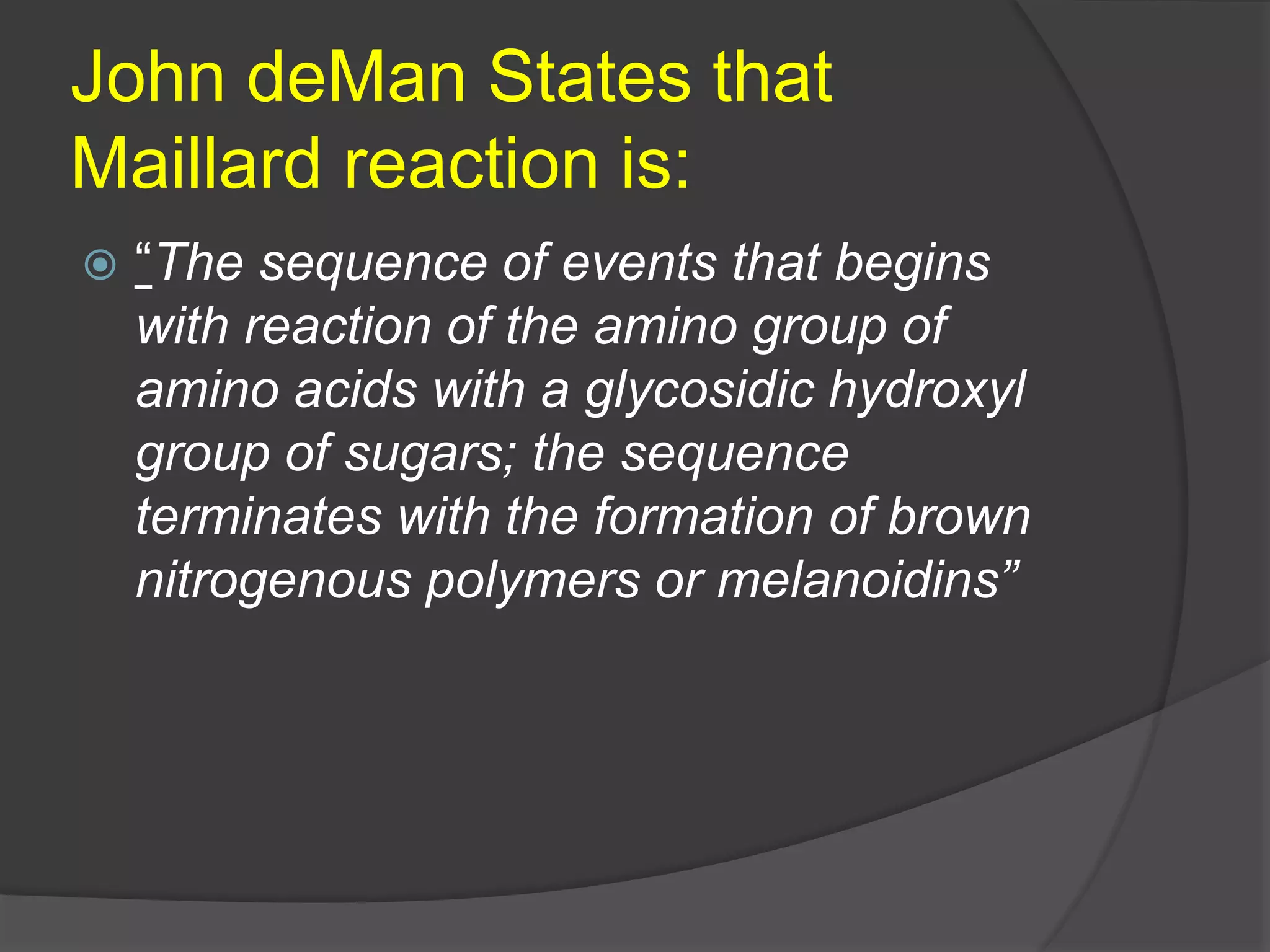 Non enzymic browning | PPTX