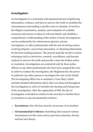 Non-examination of Investigating Officer : How much Fatal for ...