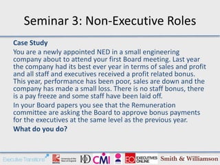 Non executive roles | PPTX