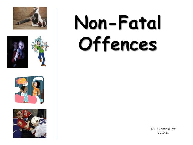 Non fatal offences 2010-11 | PPT