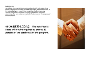 Non Federal Match | PPTX