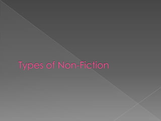 Non Fiction Writing | PPTX