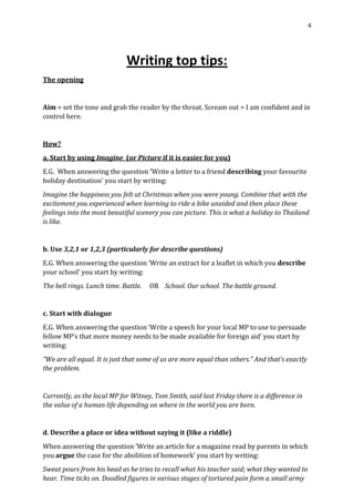 Non-Fiction Writing Revision Guide | DOCX | Parenting Teens | Parenting