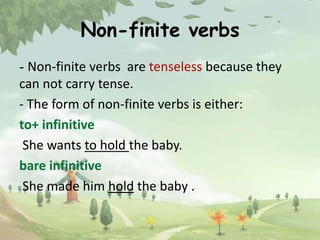 Non finite clause | PPTX