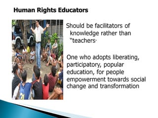 Non formal Human Rights Education | PPT