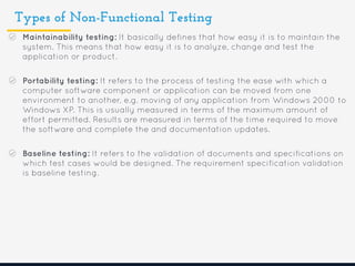 Non-Functional testing | PPT
