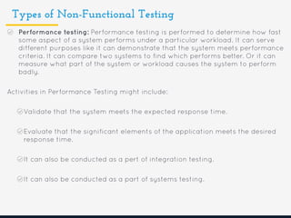 Non-Functional testing | PPT