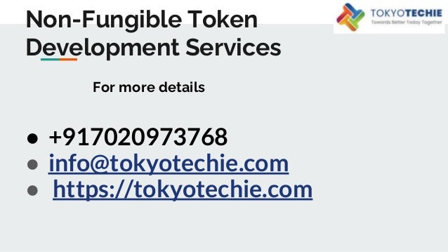 Non-Fungible Token Development Services.pptx