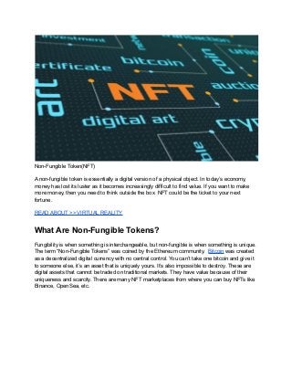 Non-Fungible Token (NFT) | PDF