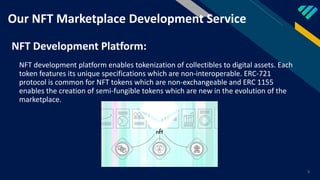 Non-Fungible Token (NFT) Marketplace Development Service Provider | PPTX | Computing ...