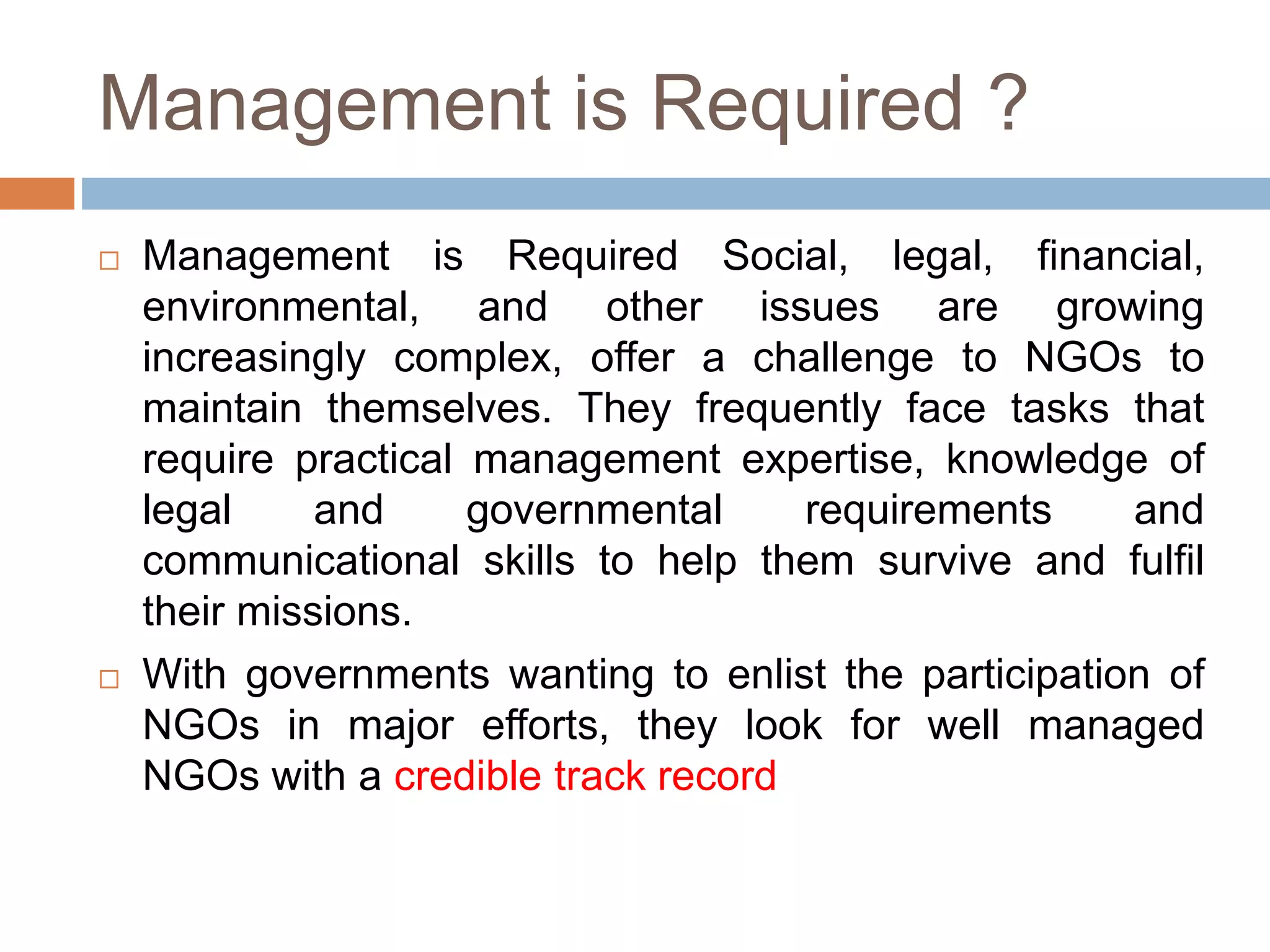 Non government organization( ng os) | PPTX