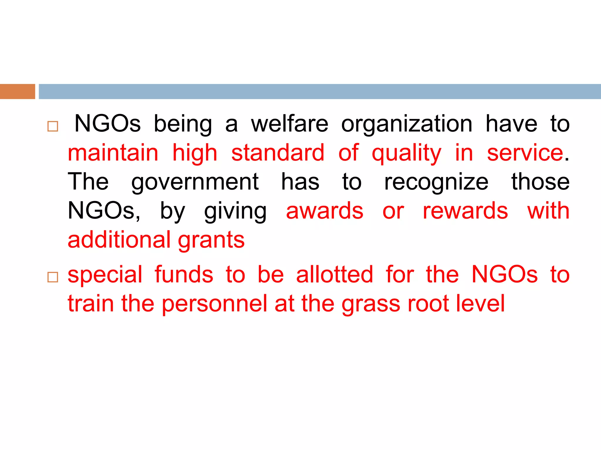 Non government organization( ng os) | PPTX