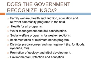 Non government organization( ng os) | PPTX
