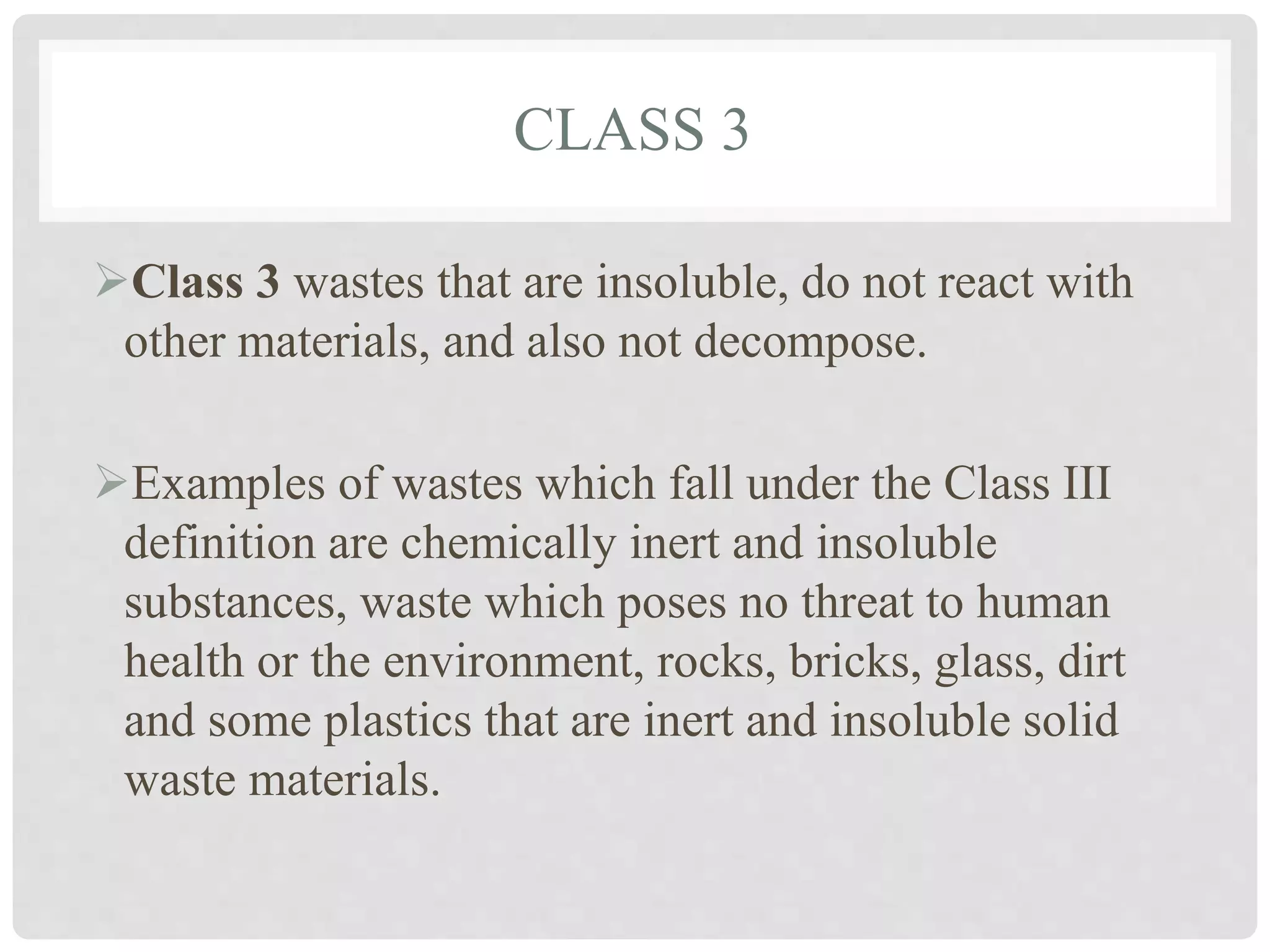 Non-Hazardous Waste Management Technologies | PPTX
