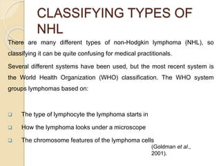 Non-Hodgkin lymphomas.pptx | Cancer | Diseases and Conditions