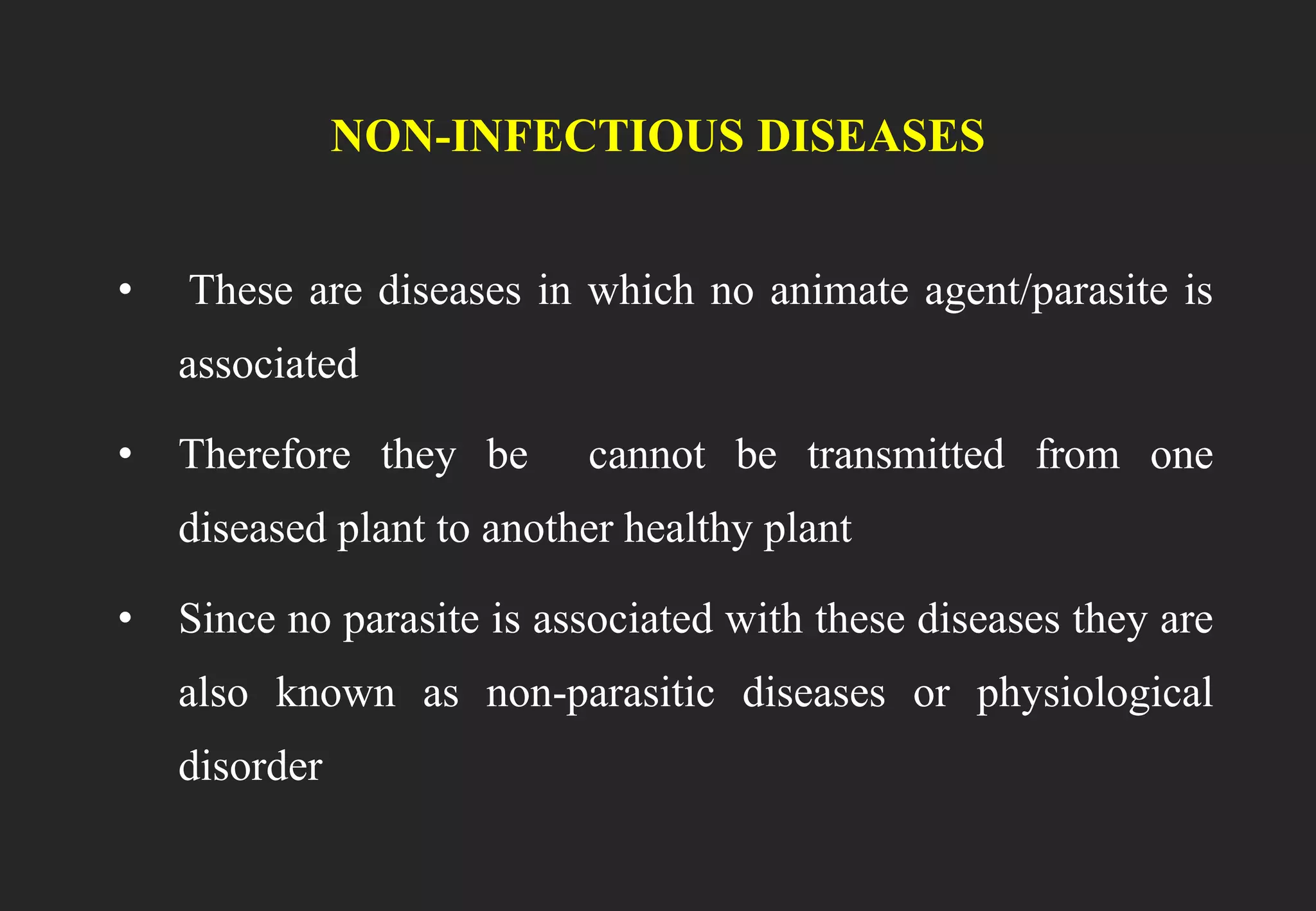 Non infectious and latrogenic diseases | PPTX