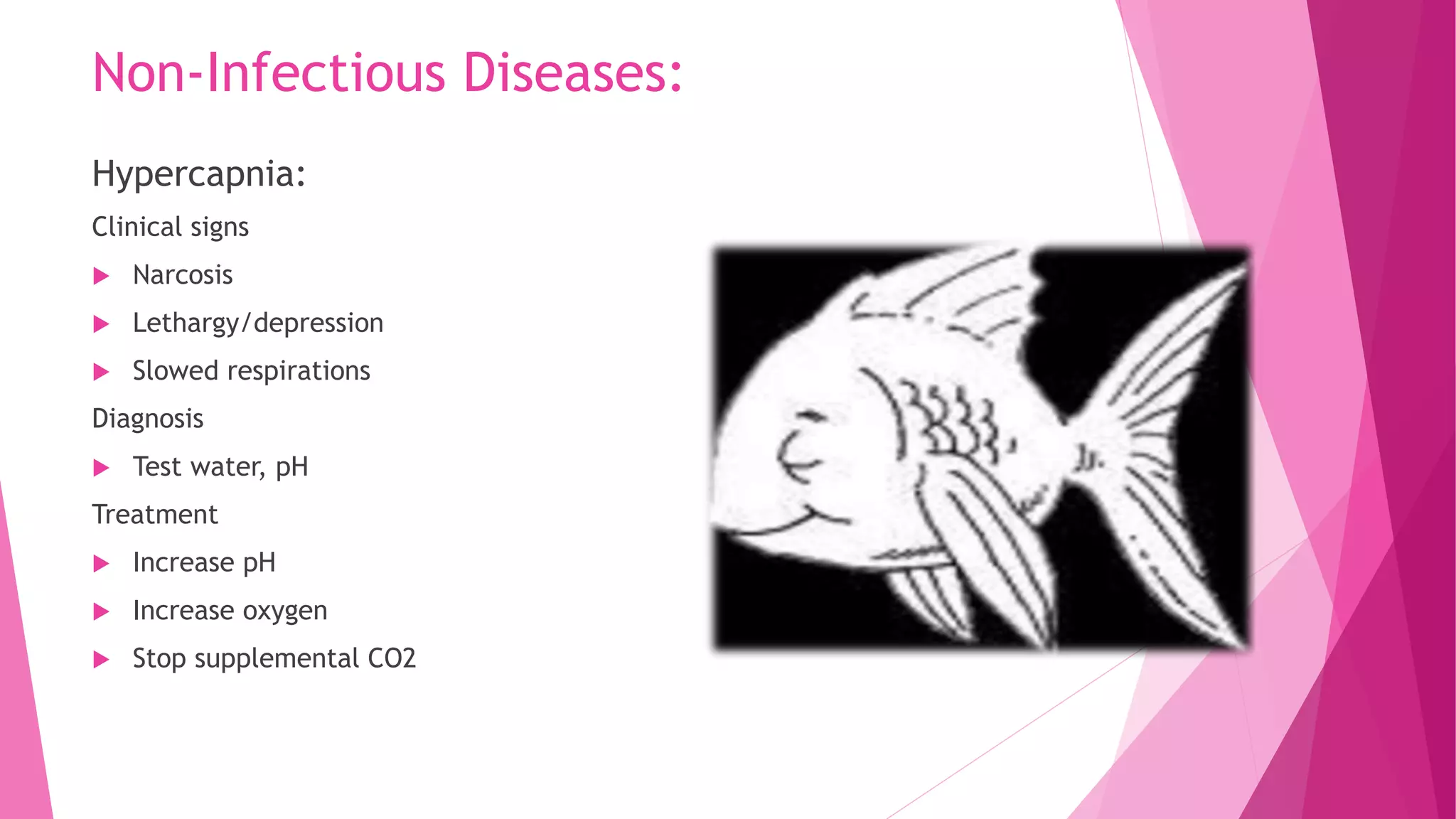 Non infectious diseases of fish | PPTX