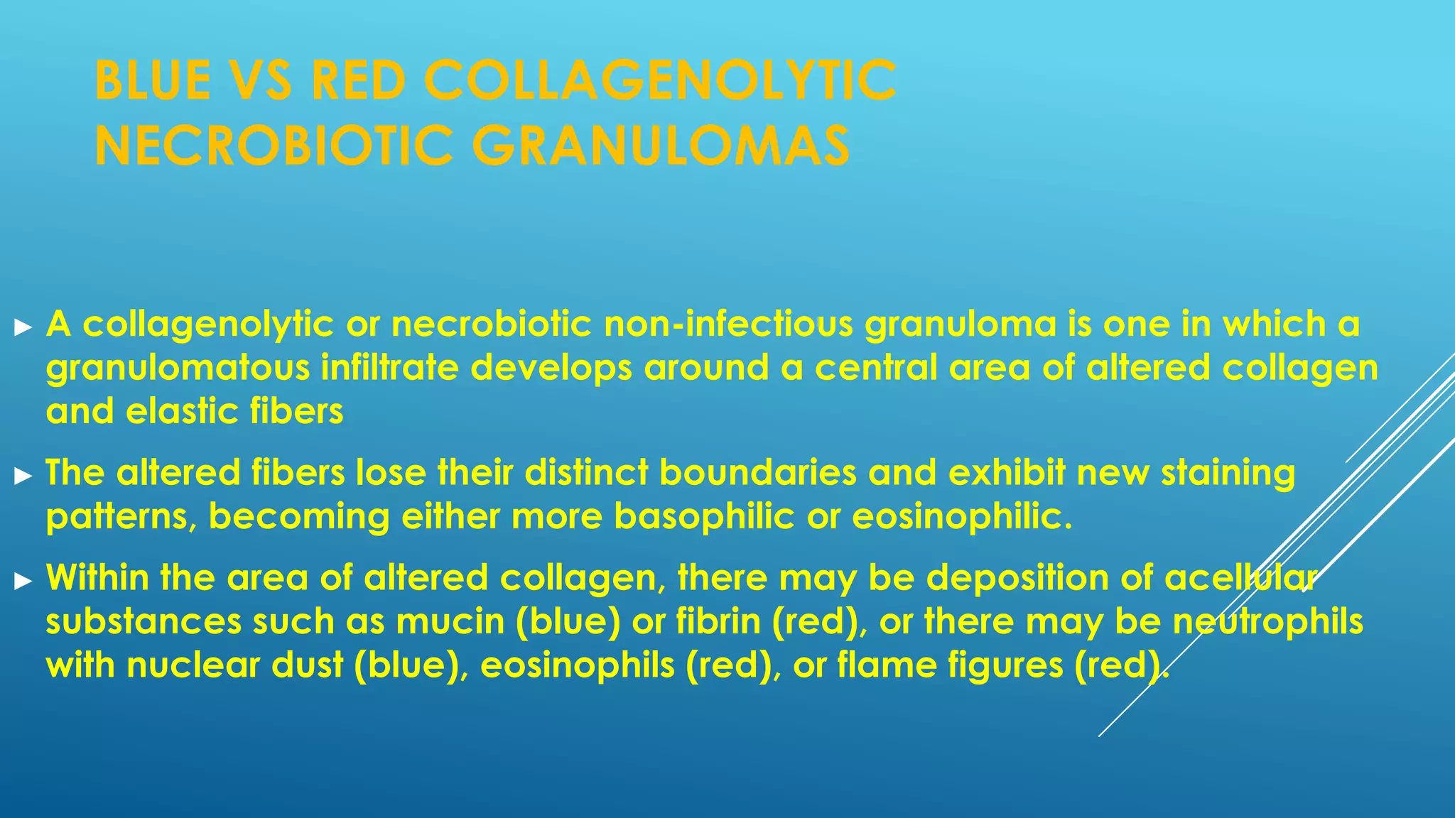 Non infectious&necrobiotic granulomatous diseases of the skin by M.Y ...