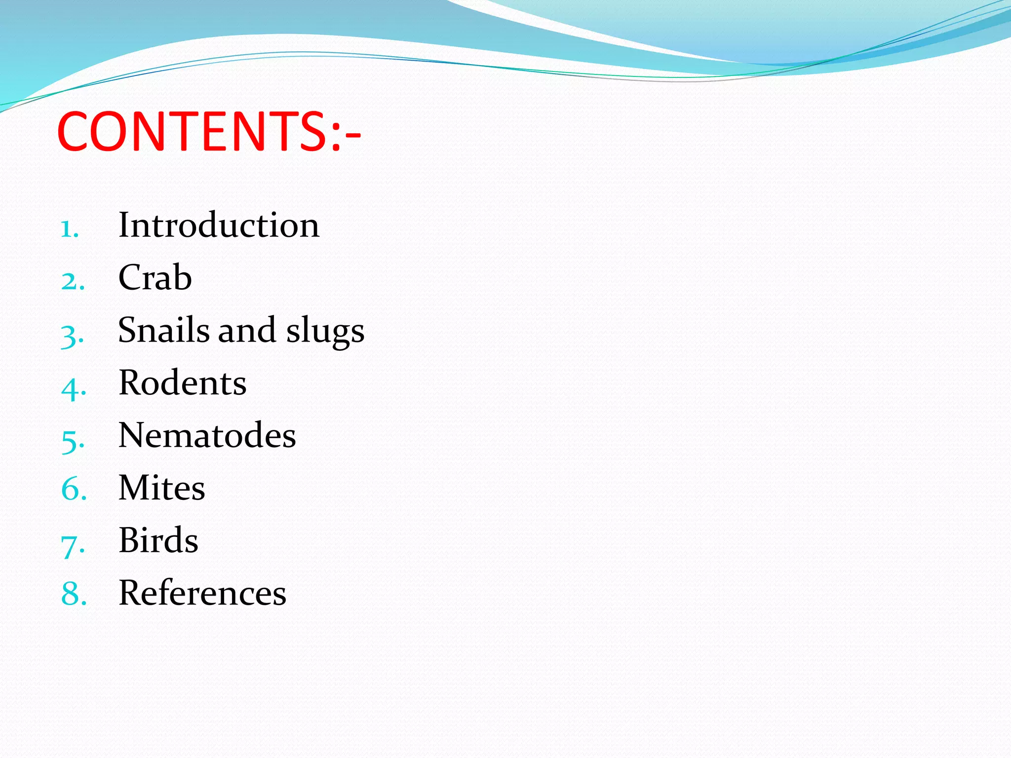 Non insect pests | PPTX