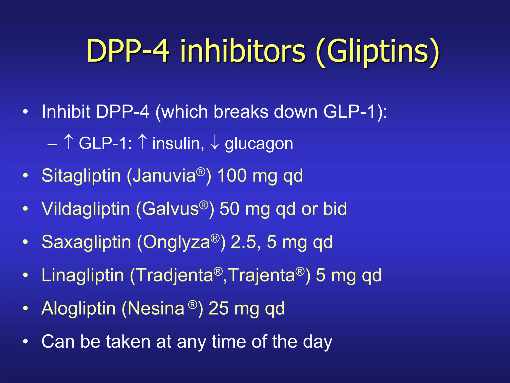 Non insulin glucose-lowering therapy-p | PDF