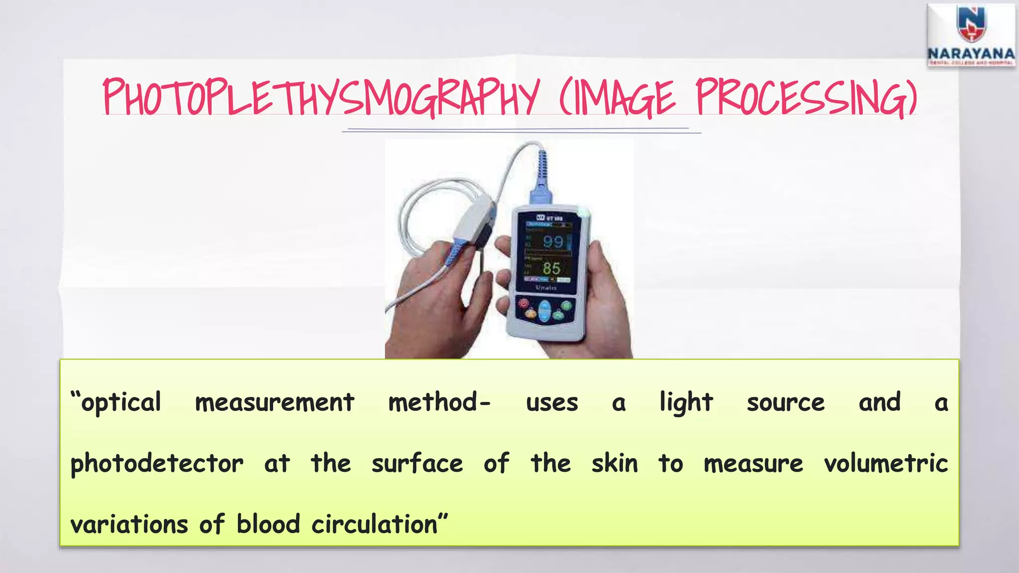 Non invasive anemia screening- Mobile apps | PPTX