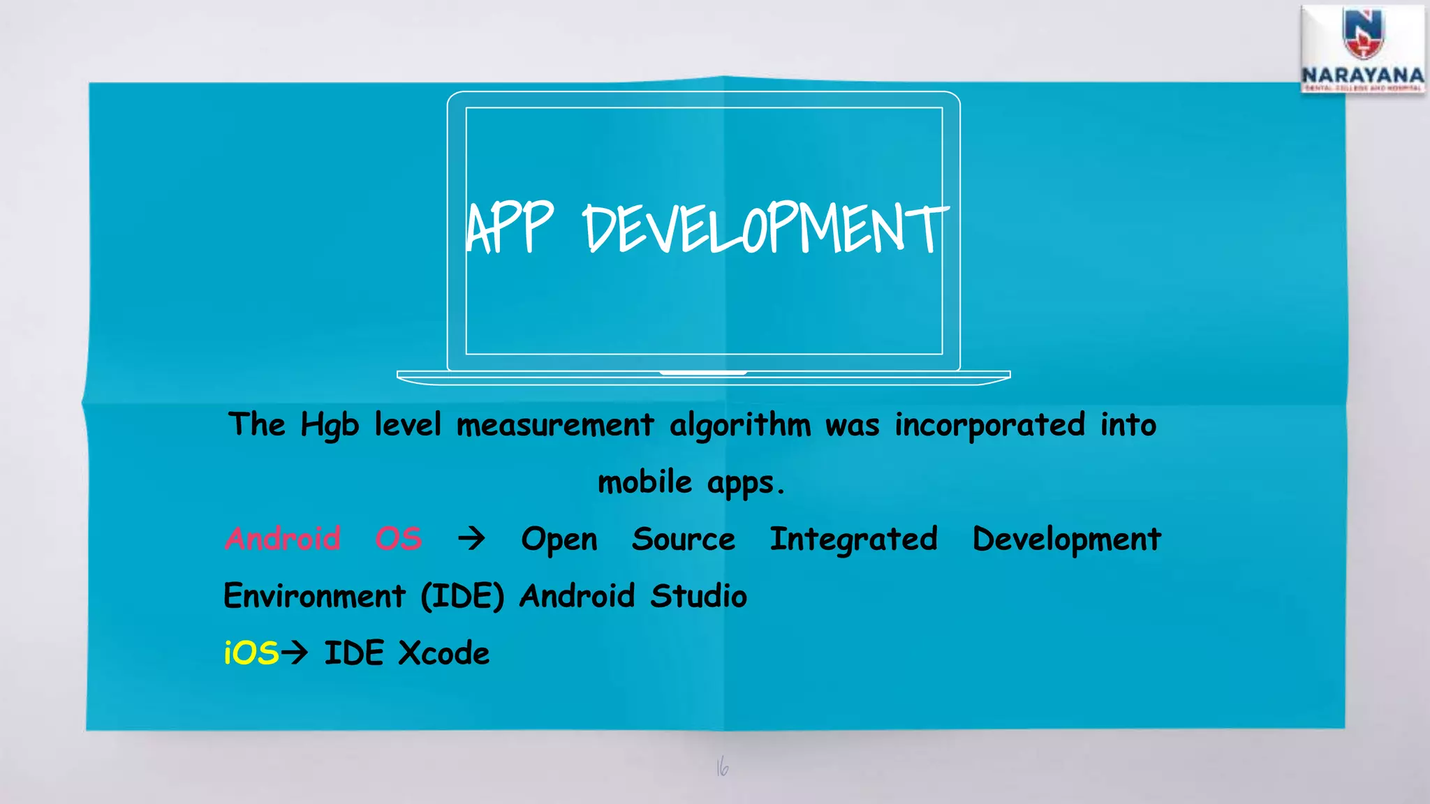 Non invasive anemia screening- Mobile apps | PPTX