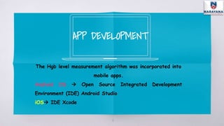 Non invasive anemia screening- Mobile apps | PPT