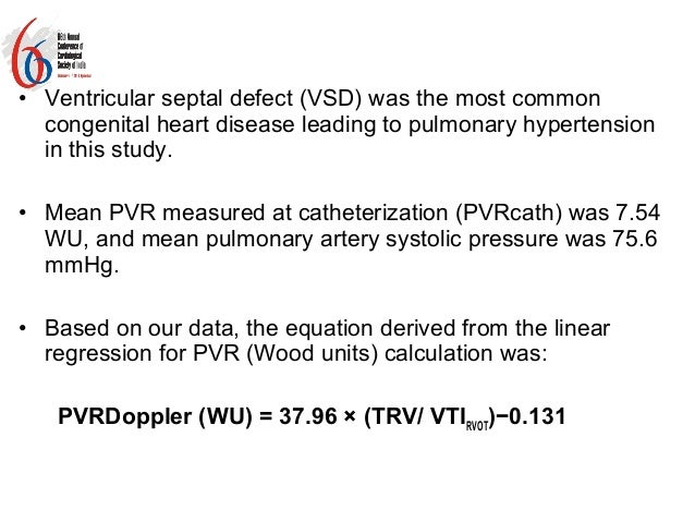 Non invasive estimation of pulmonary vascular resistance in patients