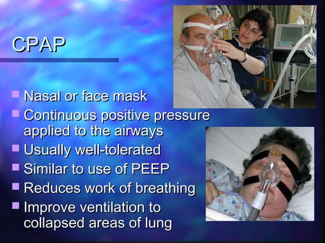 Non invasive ventilation | PPT | Lung and Respiratory Health | Diseases ...