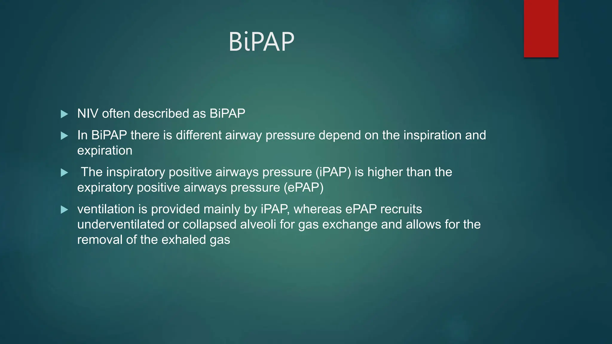 NON-INVASIVE VENTILATION A TYPE OF VENTILATION | PPTX