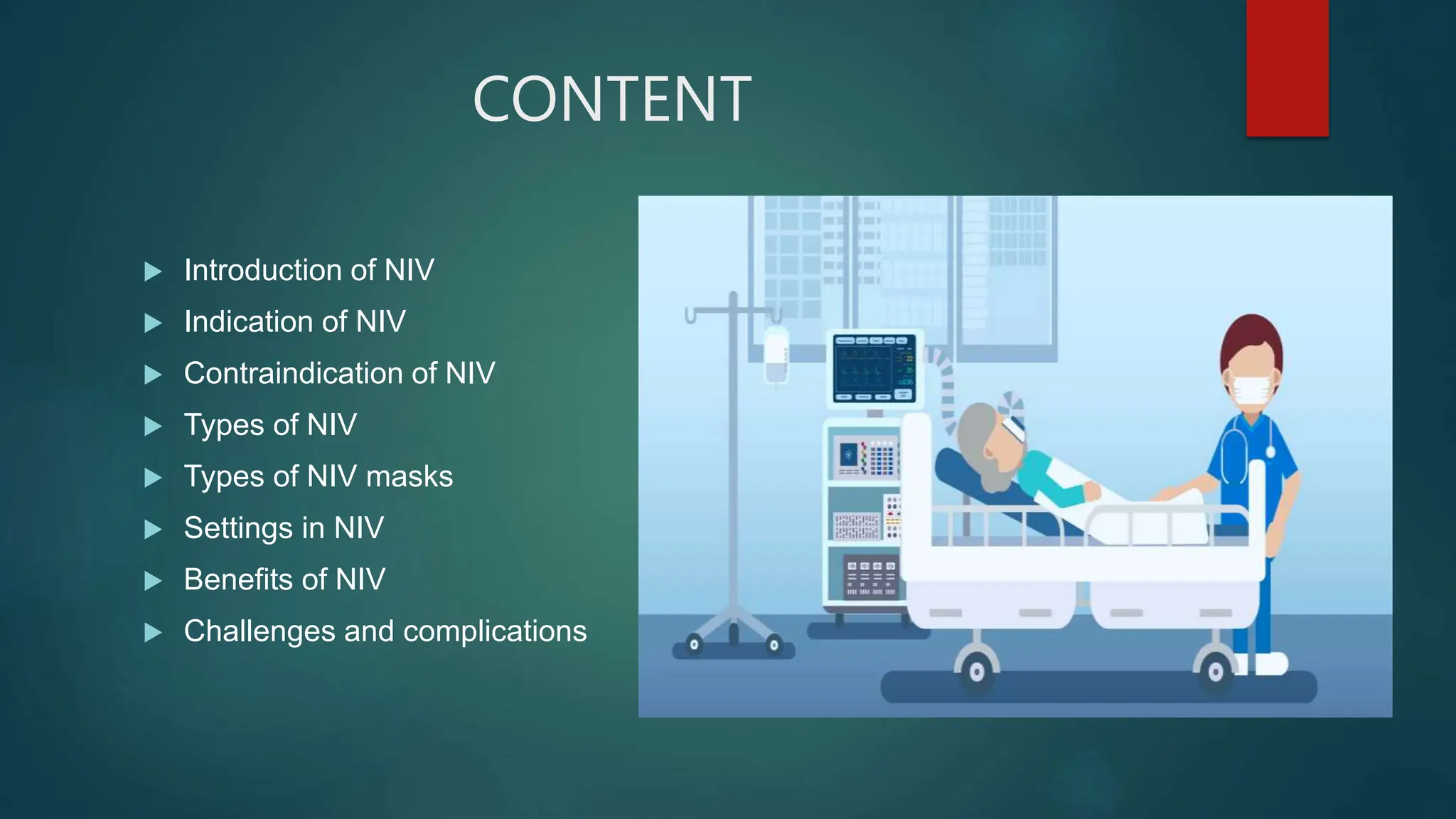 NON-INVASIVE VENTILATION A TYPE OF VENTILATION | PPTX