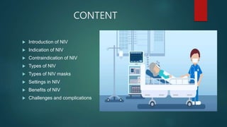 NON-INVASIVE VENTILATION A TYPE OF VENTILATION | PPTX