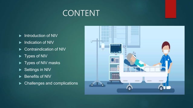 NON-INVASIVE VENTILATION A TYPE OF VENTILATION | PPTX