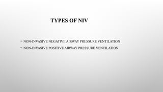 NON-INVASIVE VENTILATION anesthesia.pptx