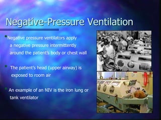 Non invasiveventilation-rt | PPT