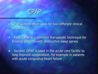 Non invasiveventilation-rt | PPT