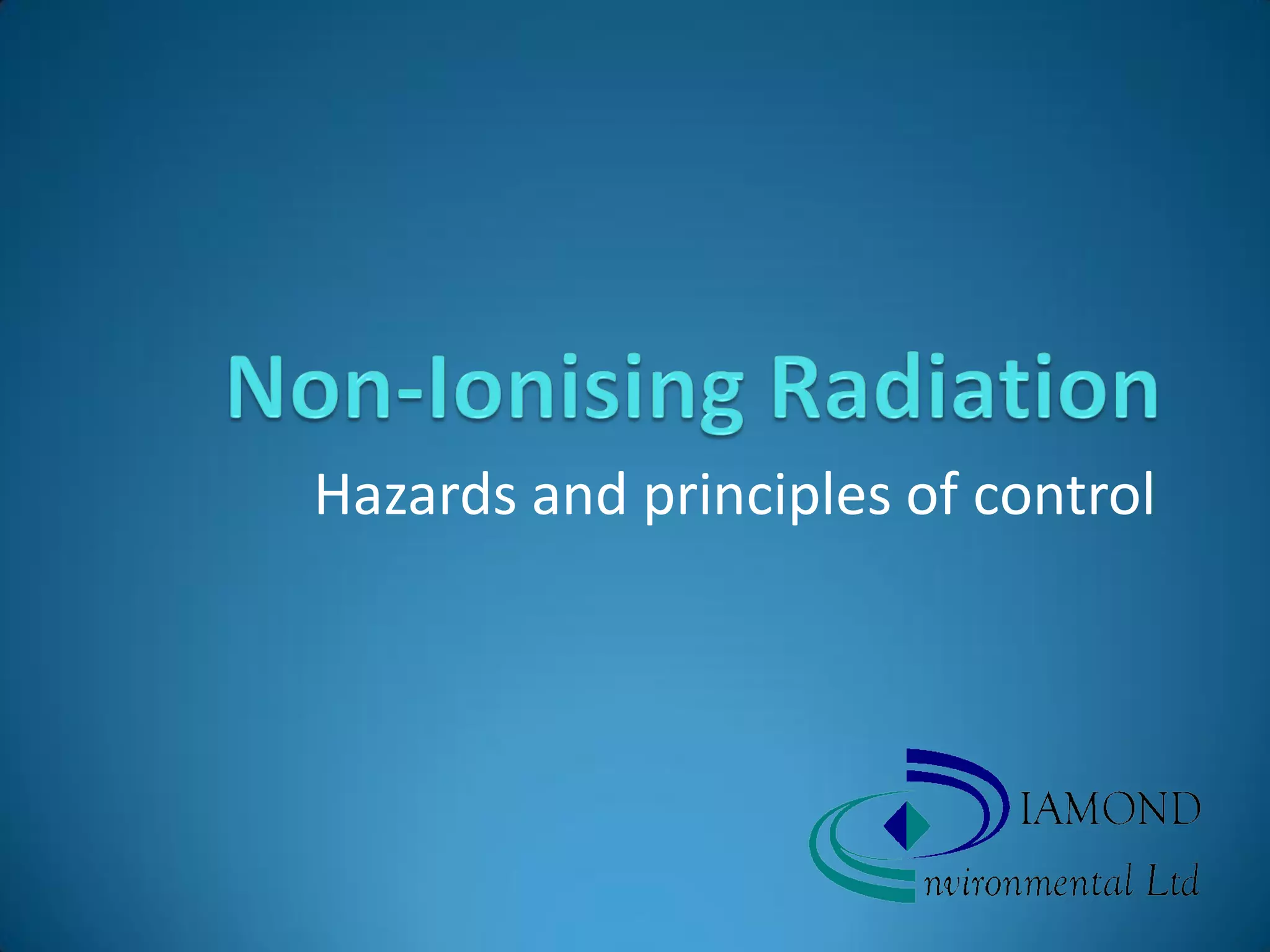 Non ionising radiation | PDF