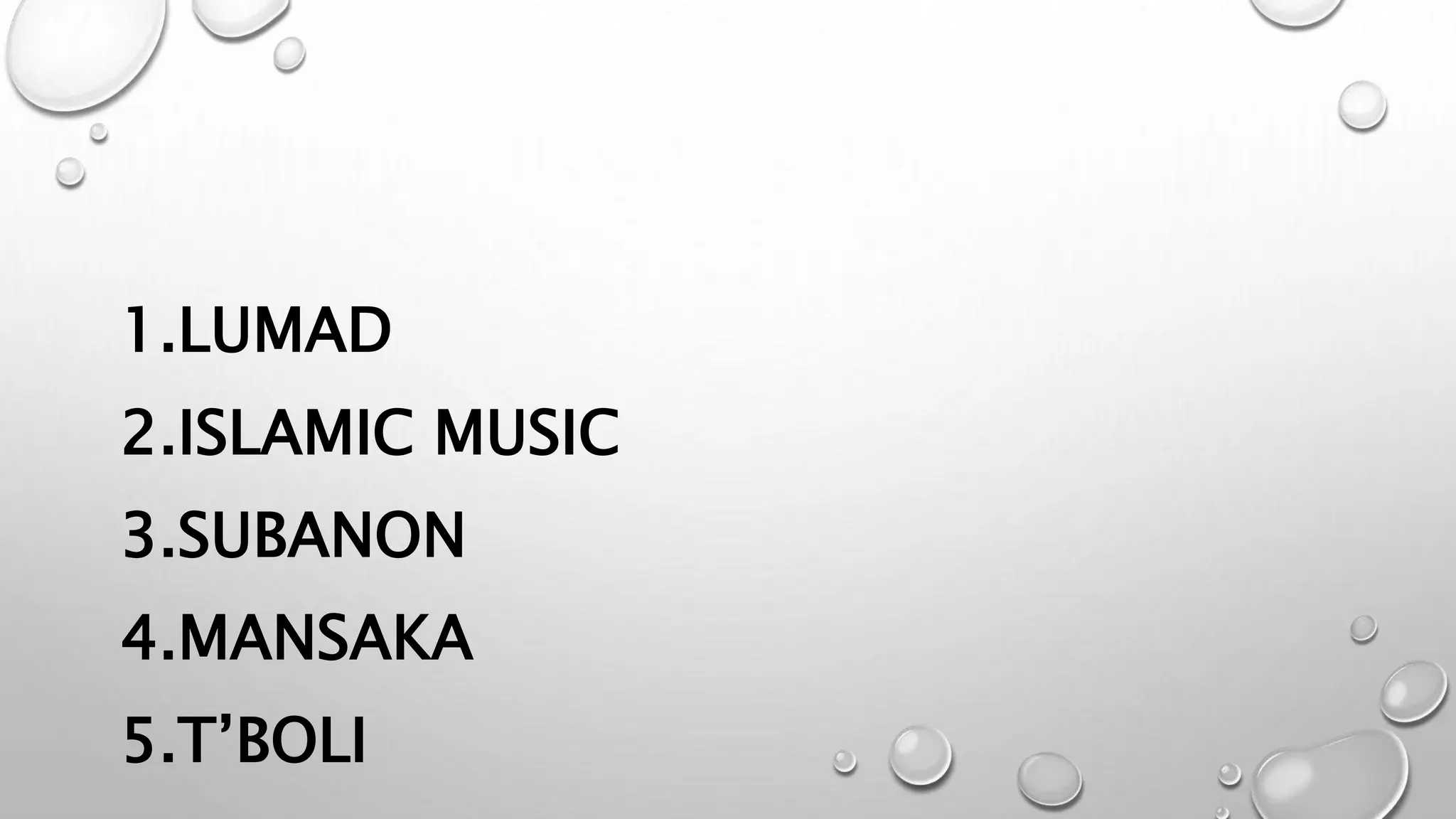 grade Non-Islamic music of mindanao.pptx