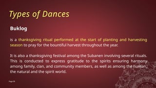 NON-ISLAMIC MUSIC Subanen-Lumad of Zamboanga.pptx