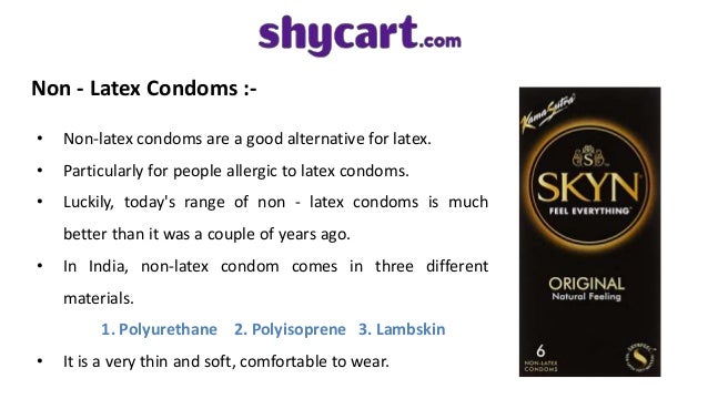 Non Latex Vs Latex Condoms