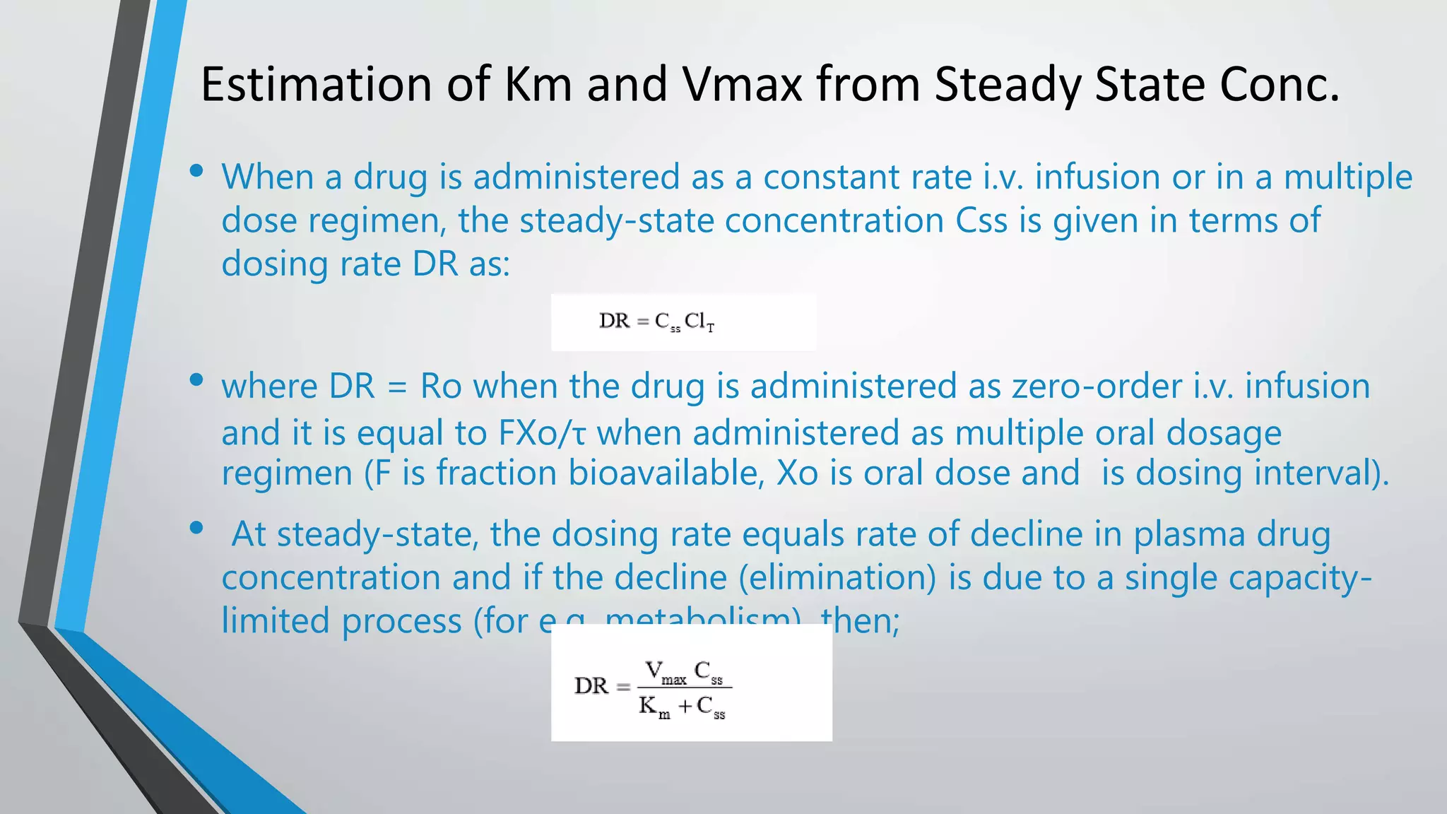 Non linear pharmacokinetics | PPTX